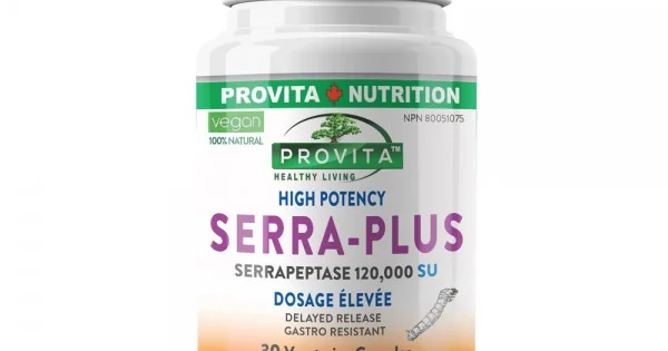 Serra Plus (Serrapeptază), 30 caps, PROVITA-NUTRITION
